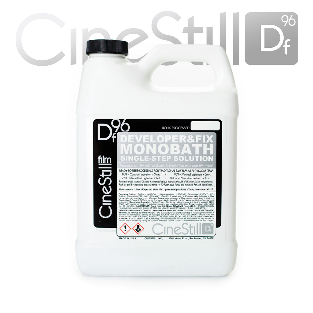 Introducing: DF96 “DEVELOPER&FIX” SINGLE-STEP - B&W MONOBATH PROCESSIN ...
