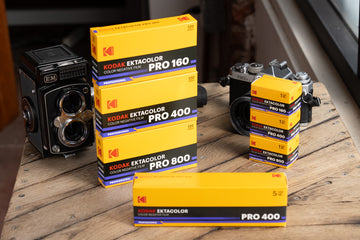 KODAK EKTACOLOR PRO 400 Color Negative Film, 120 5-Pack 120 Medium ...