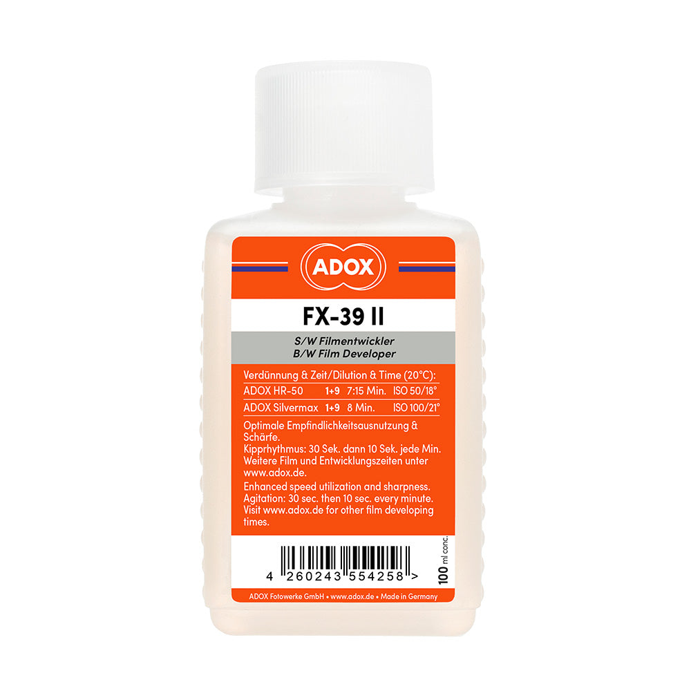 ADOX FX-39 II B&W Film Developer for B&W negative film – CineStill Film