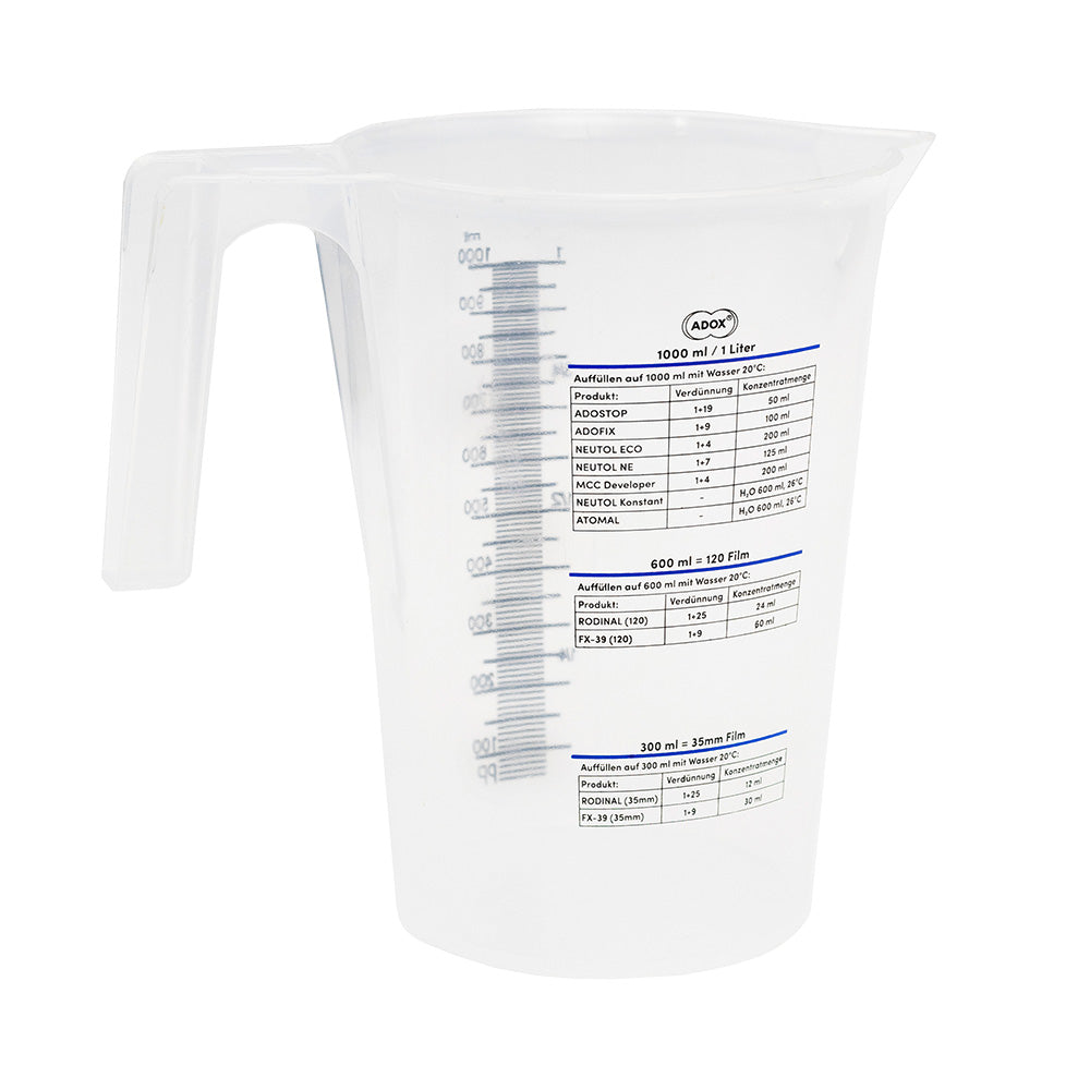 ADOX Measuring Cup, 1000mL for photographic chemistry – CineStill Film