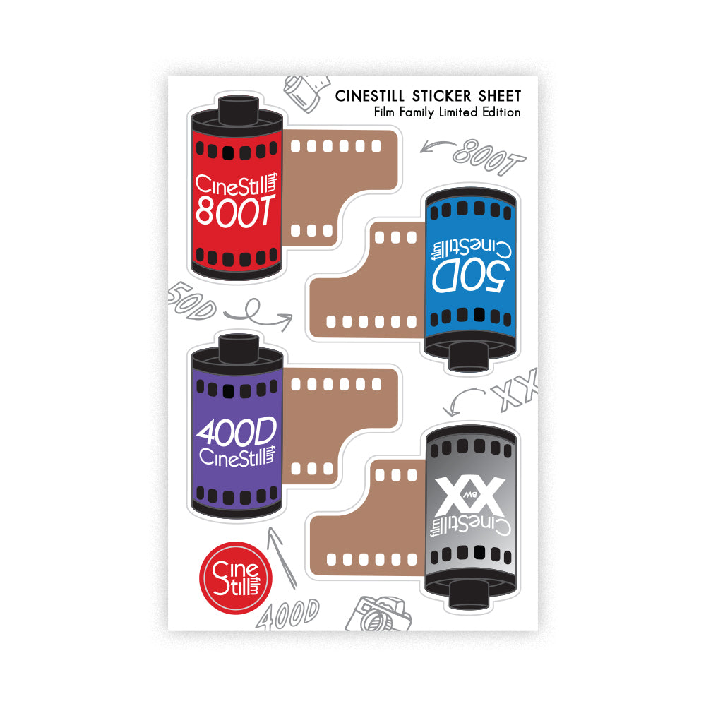 CineStill Limited Edition Sticker Sheet – CineStill Film