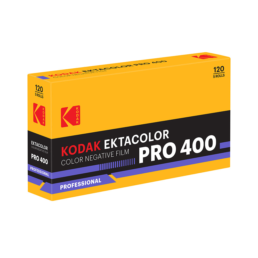 KODAK EKTACOLOR PRO 400 Color Negative Film, 120 5-Pack 120 Medium ...