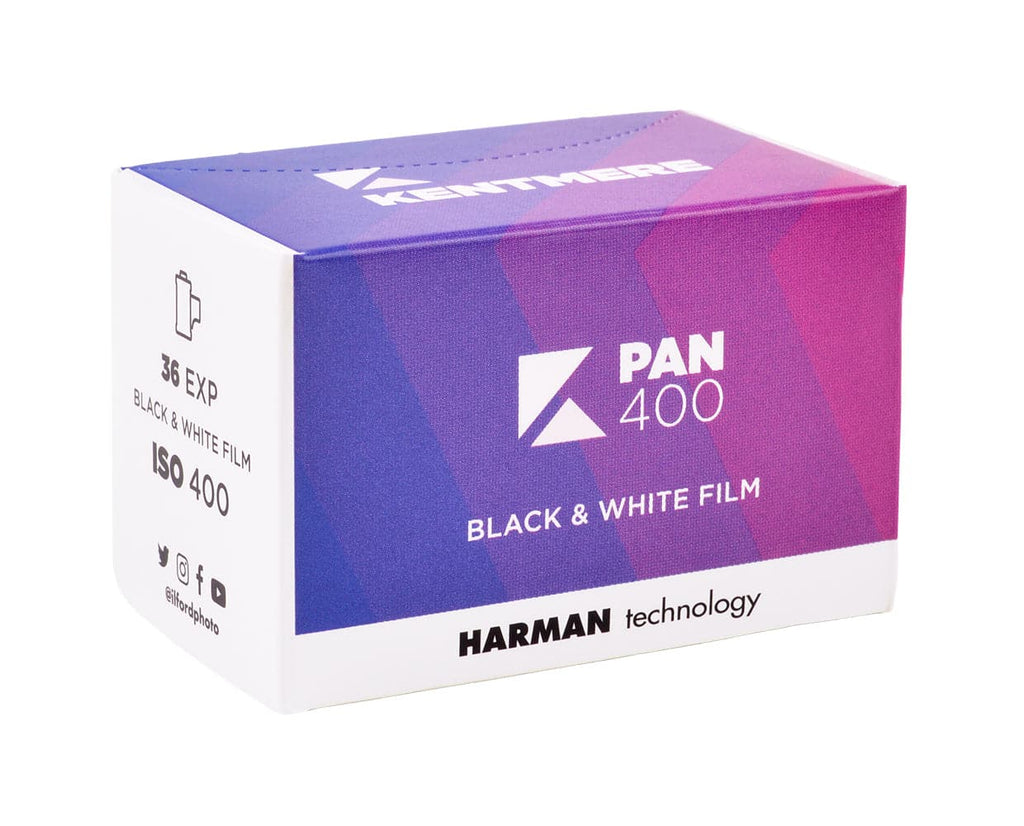 Kentmere Pan 400 High Speed Black and White Negative Film, 35mm 135 ...