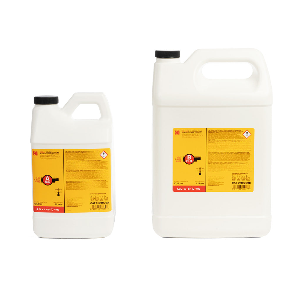 KODAK Color Negative Bleach III Replenisher, To Make 2 x 10L (20 Liters ...
