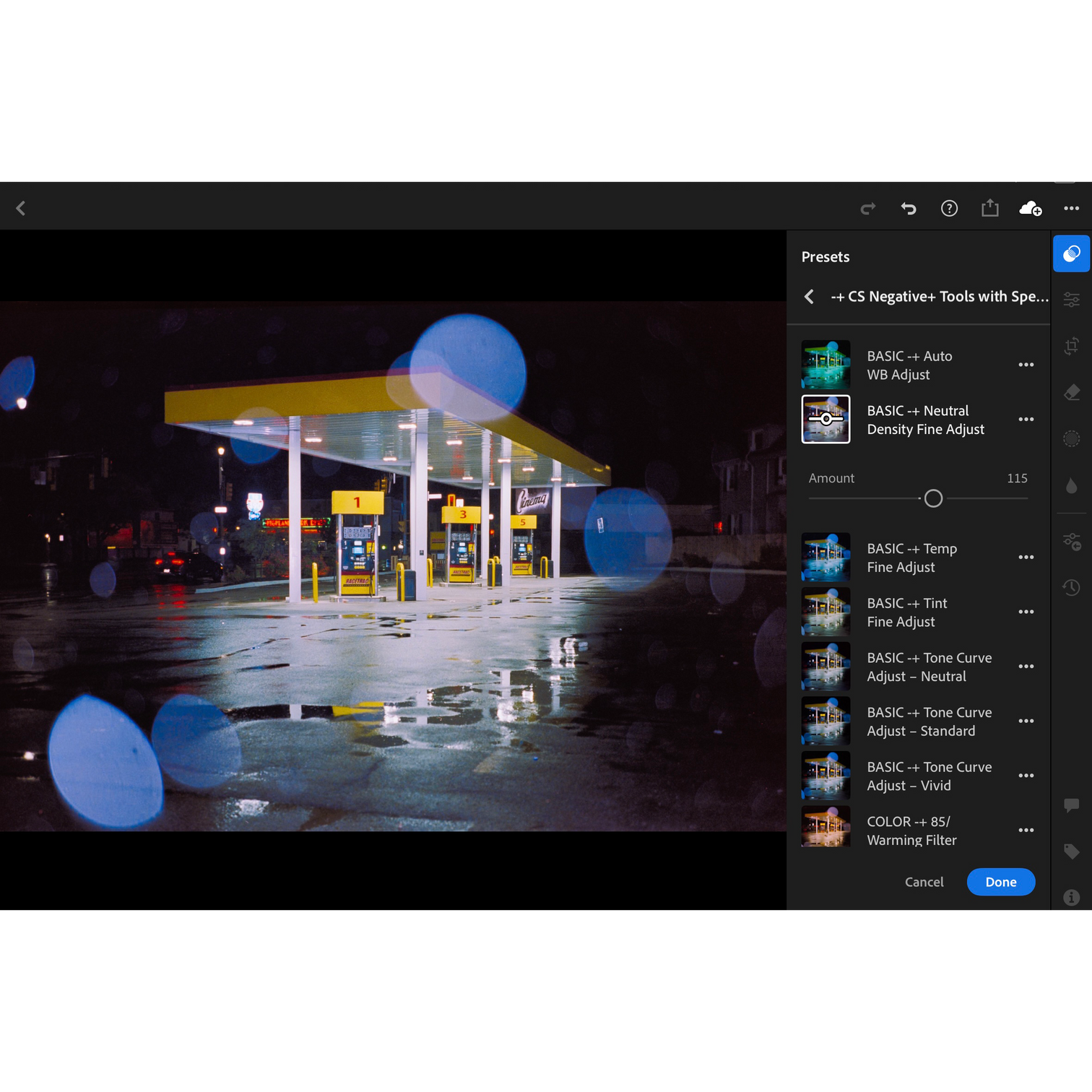 CineStill CS Negative+ Convert Tools v1.2 with SpectraCOLOR™ for Adobe ...