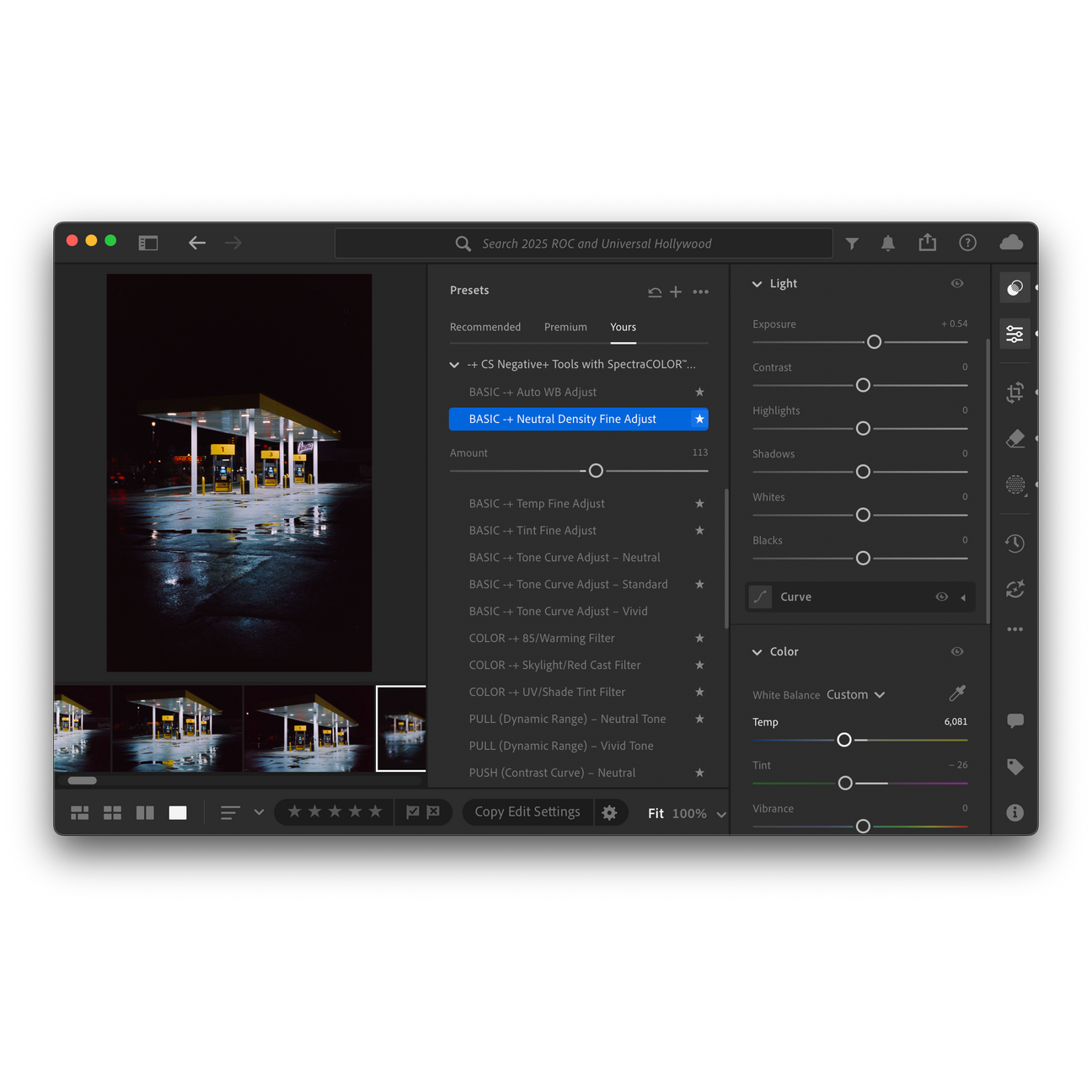 CineStill CS Negative+ Convert Tools v1.2 with SpectraCOLOR™ for Adobe ...